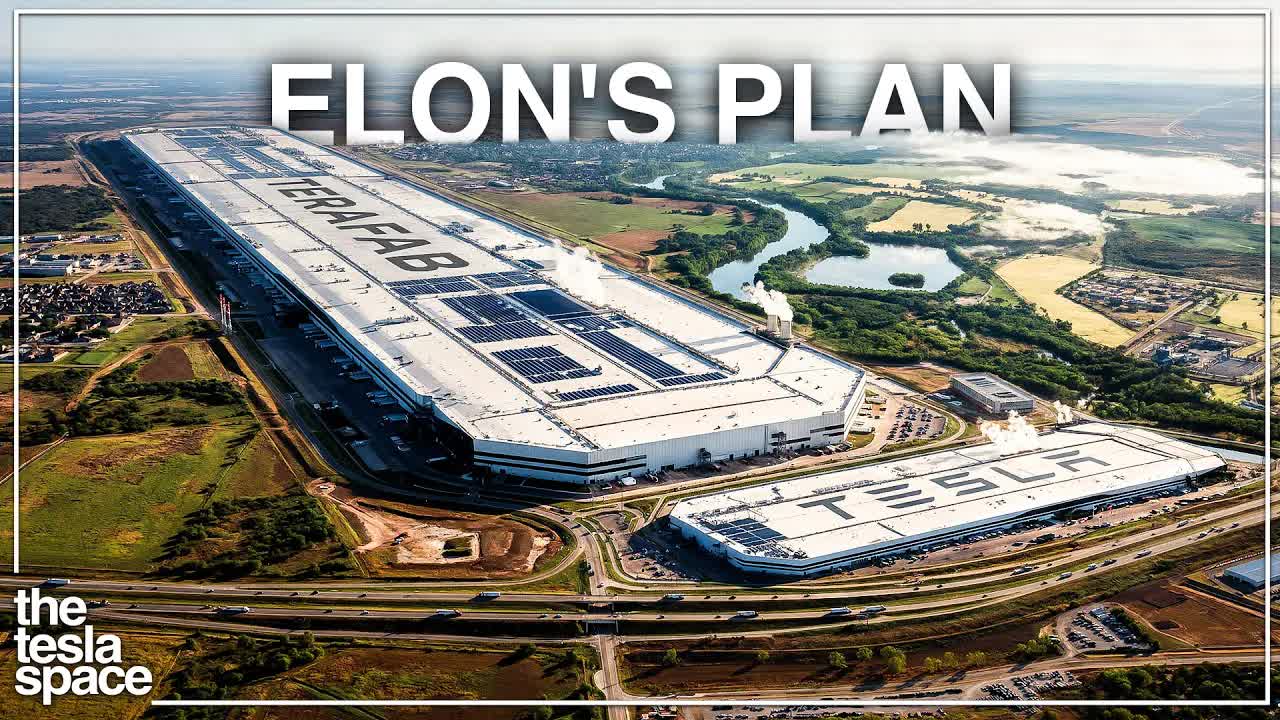 Inside Tesla’s massive TeraFab AI factory with Elon Musk