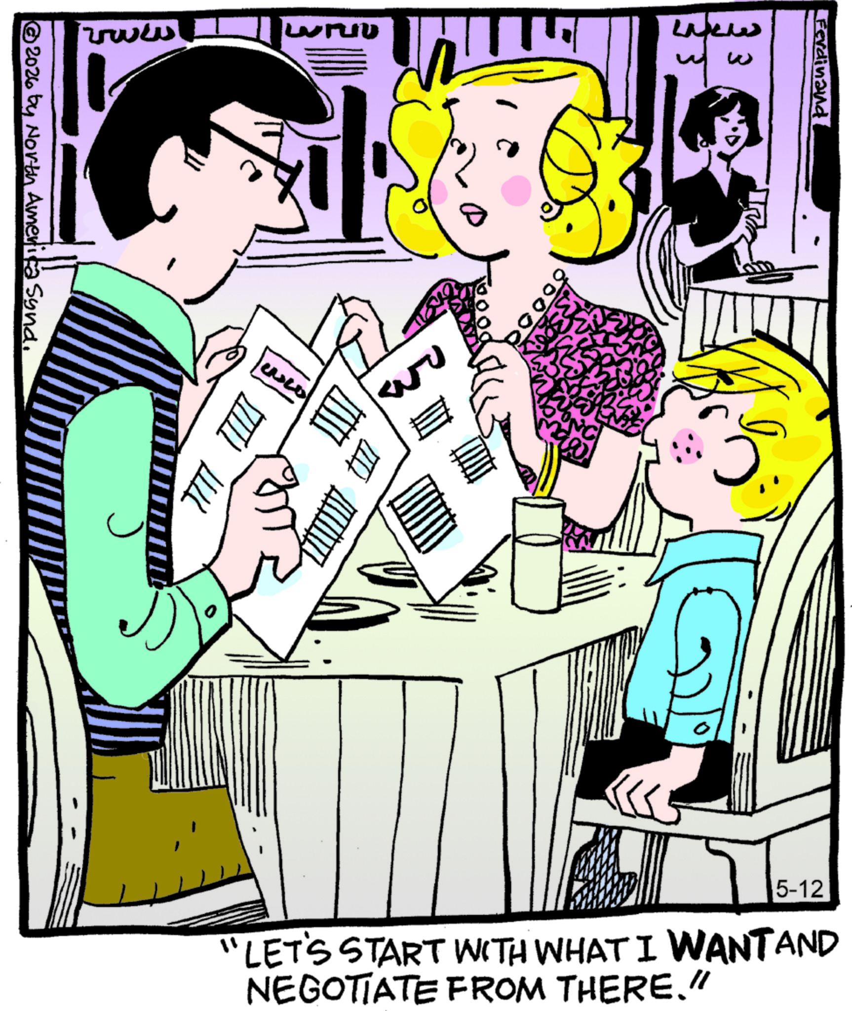 Dennis the Menace by H Ketcham, M Hamilton & R Ferdinand