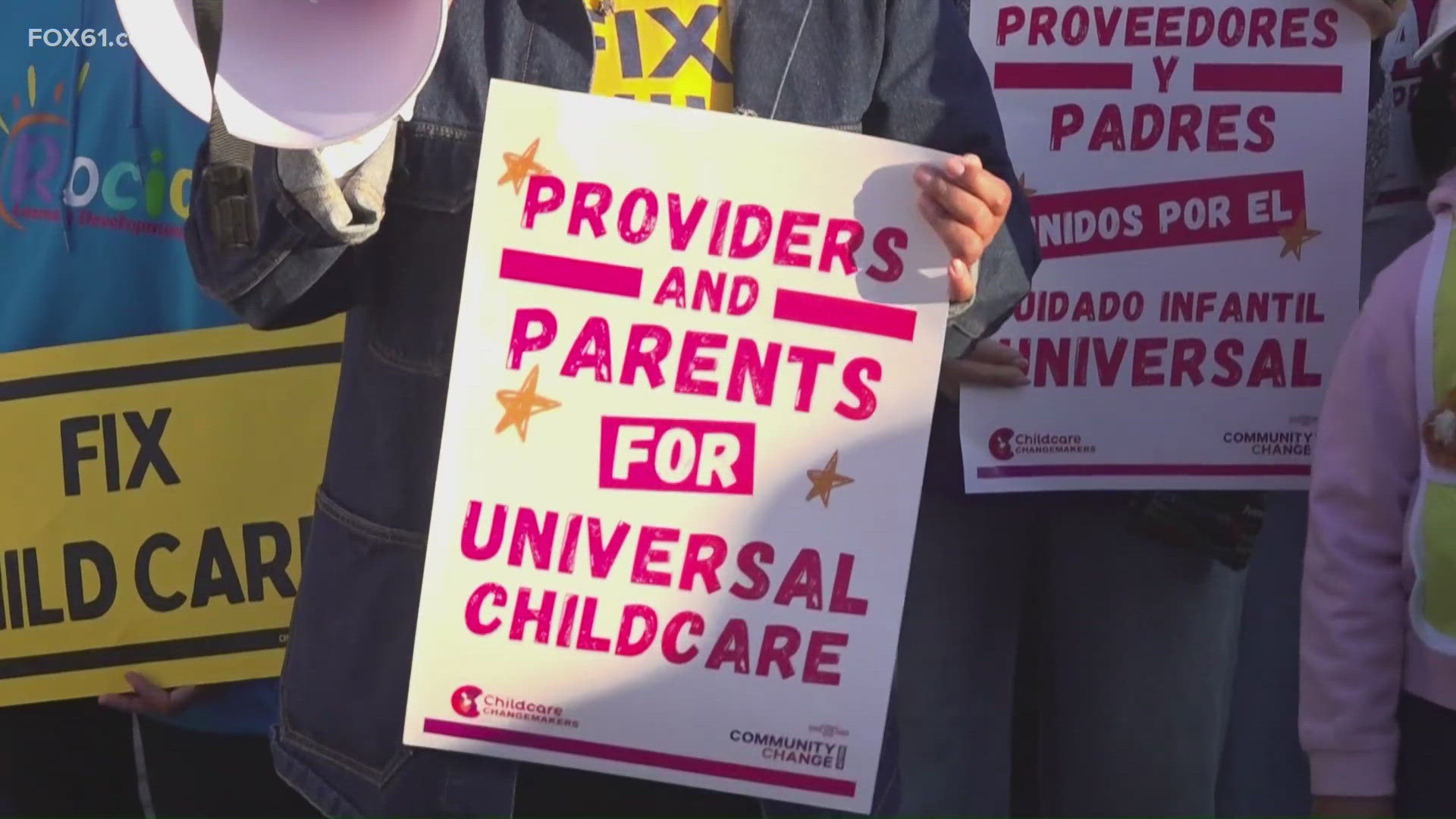 Thousands rally nationwide for Day Without Childcare; Connecticut ...