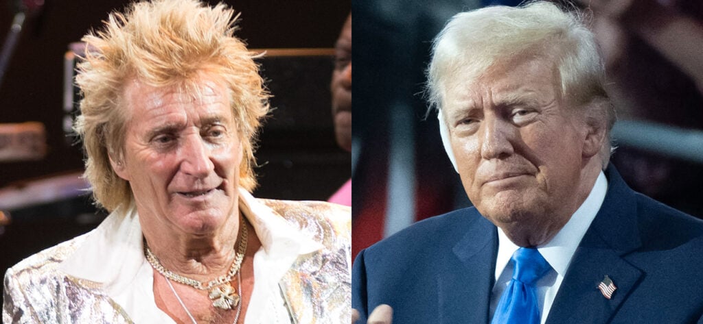Rod Stewart’s wild ‘rat bag’ dig at Donald Trump leaves King Charles ...
