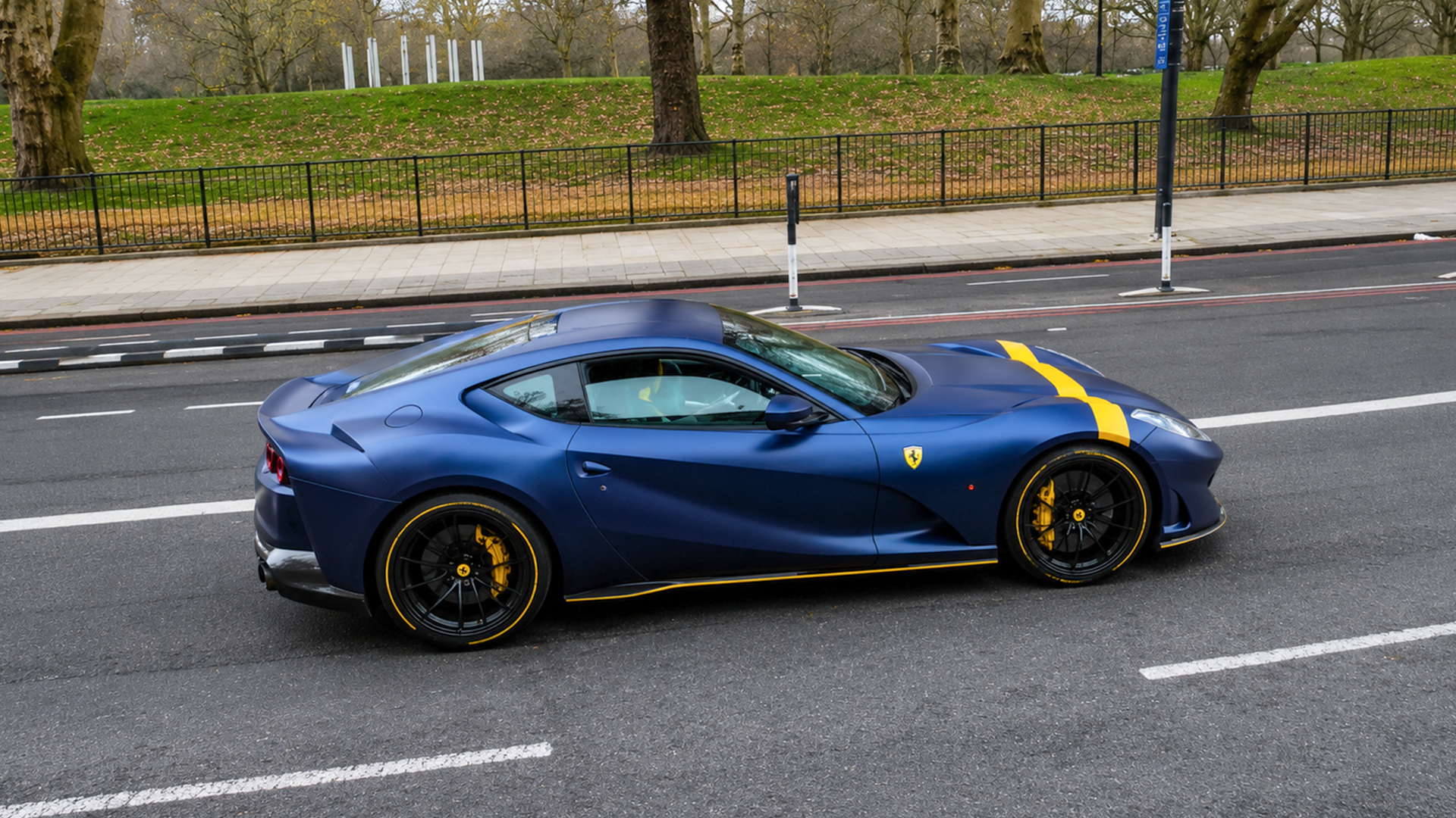 Ferrari 812 Competizione of Millionaire Seen in London