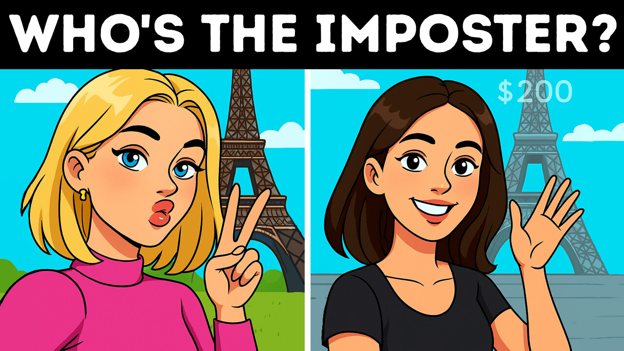 Can you identify the fakers? Test your skills with social media riddles!