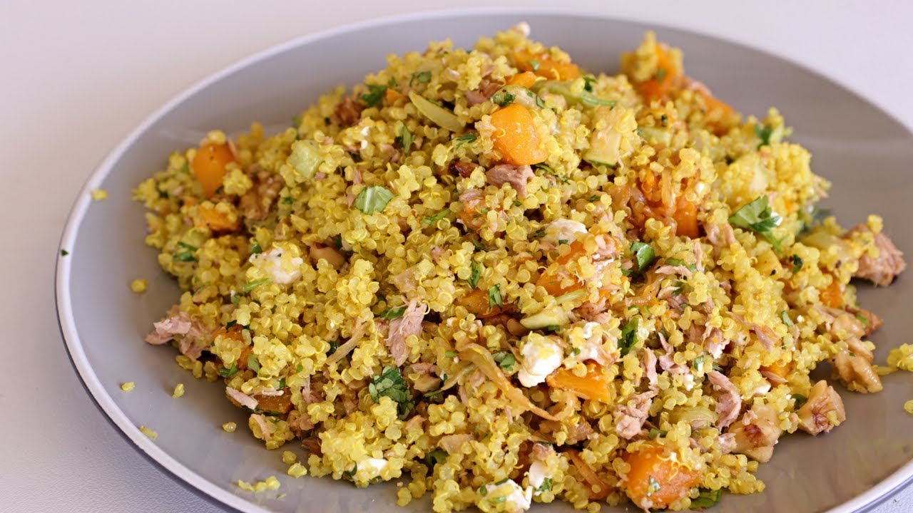 A quinoa salad so colorful your lunchbox might brag about it