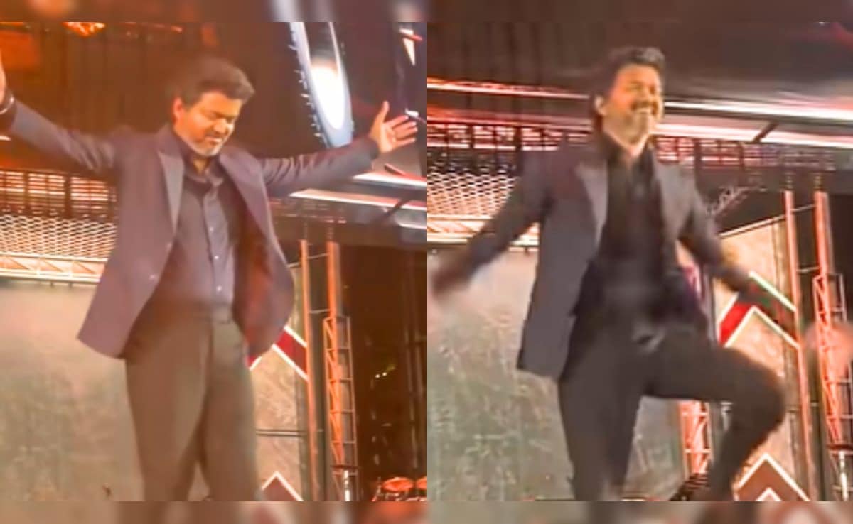 Video: Vijay's 'last dance' at Jana Nayagan event goes viral after oath ...