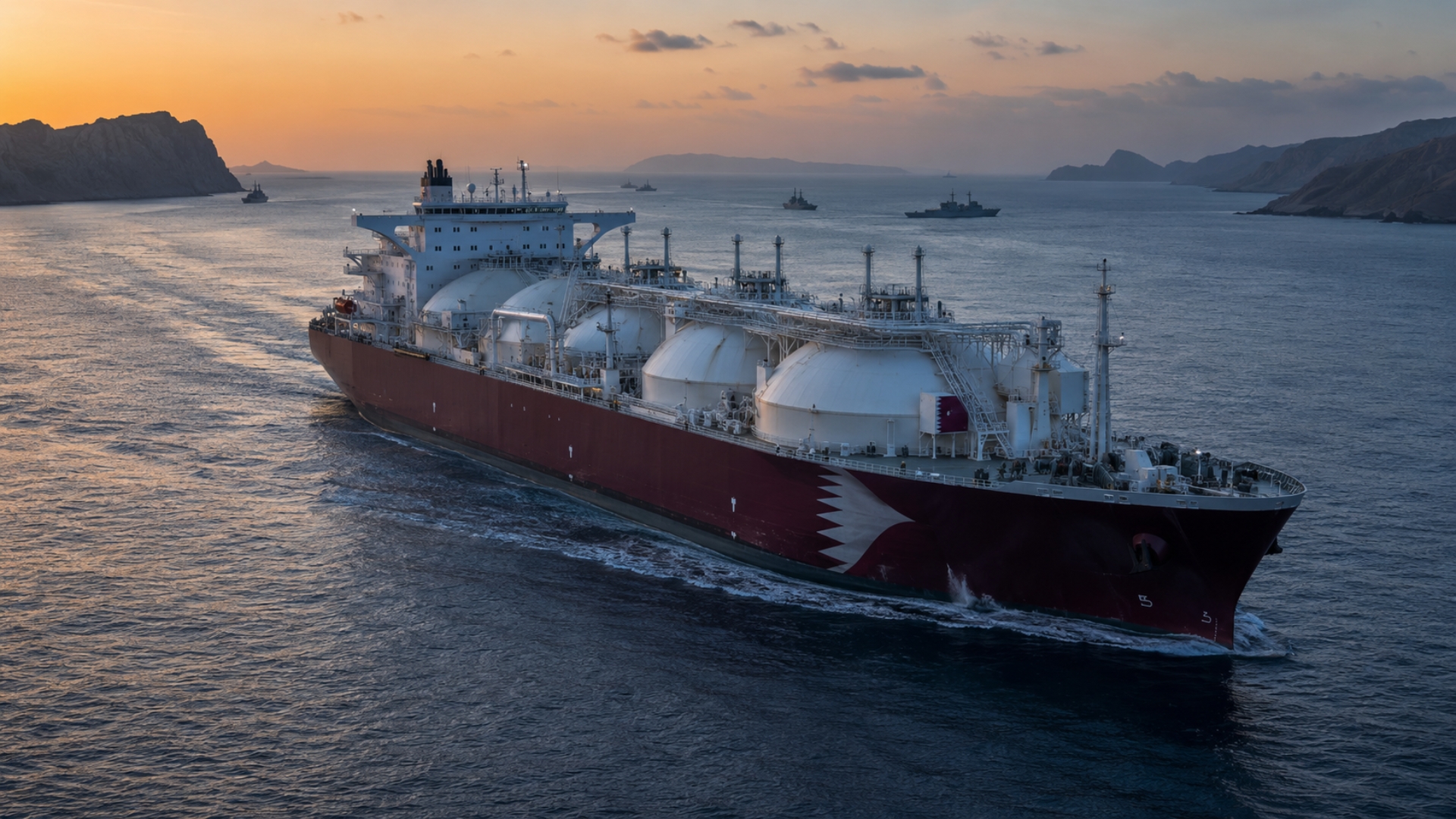 Katar schickt seit Kriegsbeginn erste LNG-Lieferung durch die Straße ...