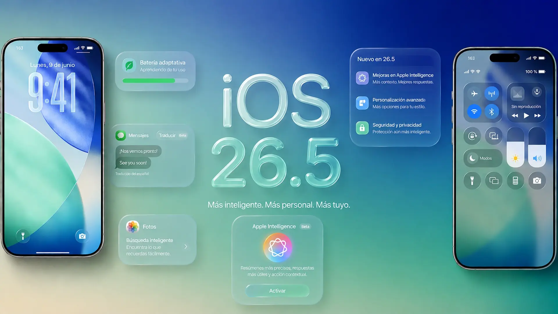 Apple lanza iOS 26.5, con una novedad muy importante y otras interesantes