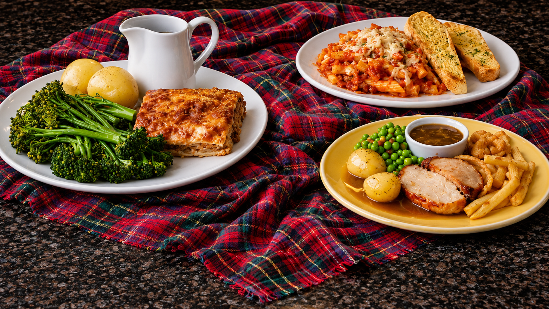 Weekly meal plan for the whole family