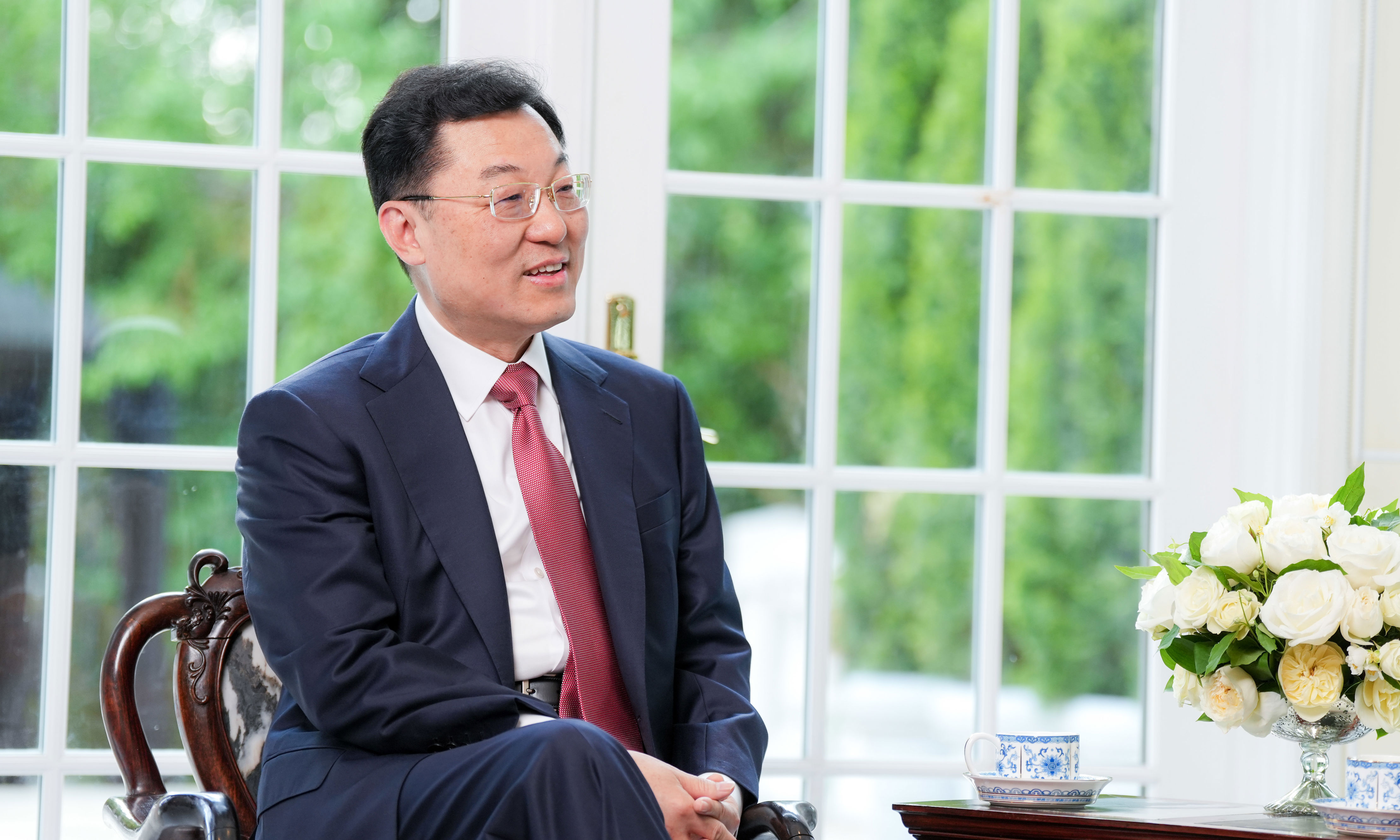 Exclusive: China ambassador talks Trump visit, Iran war and "Chinamaxxing"