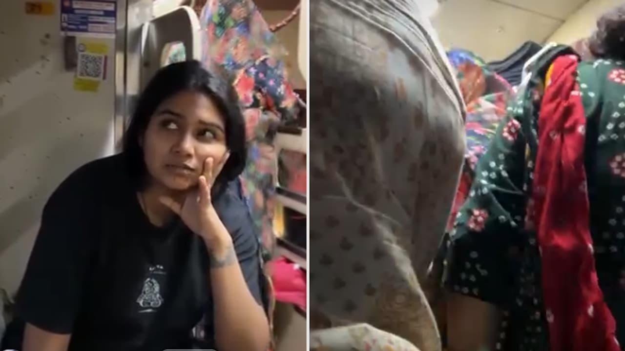 Viral video | Woman calls out 'zero civic sense' after Rajdhani Express ...