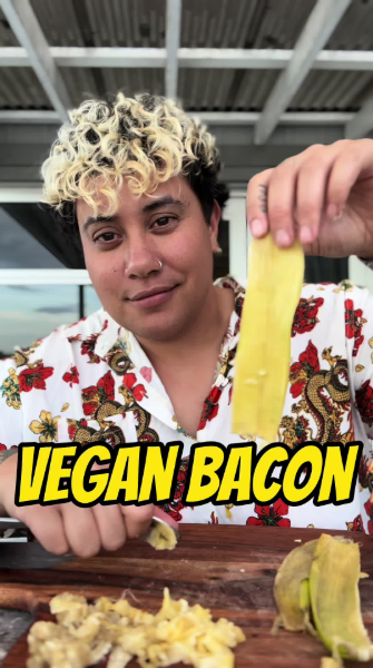 Vegan Bacon From Banana Peels Waste Reduction Idea