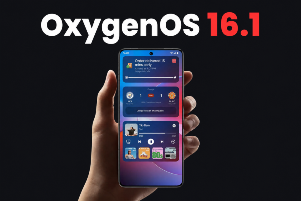 OxygenOS 16.1 rollout begins with new features and exciting upgrades