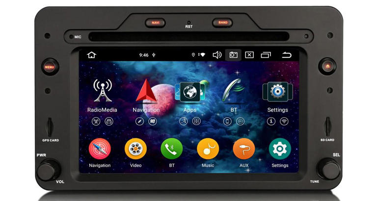 Un autoradio CarPlay et Android Auto pour l’Alfa Brera chez Erisin
