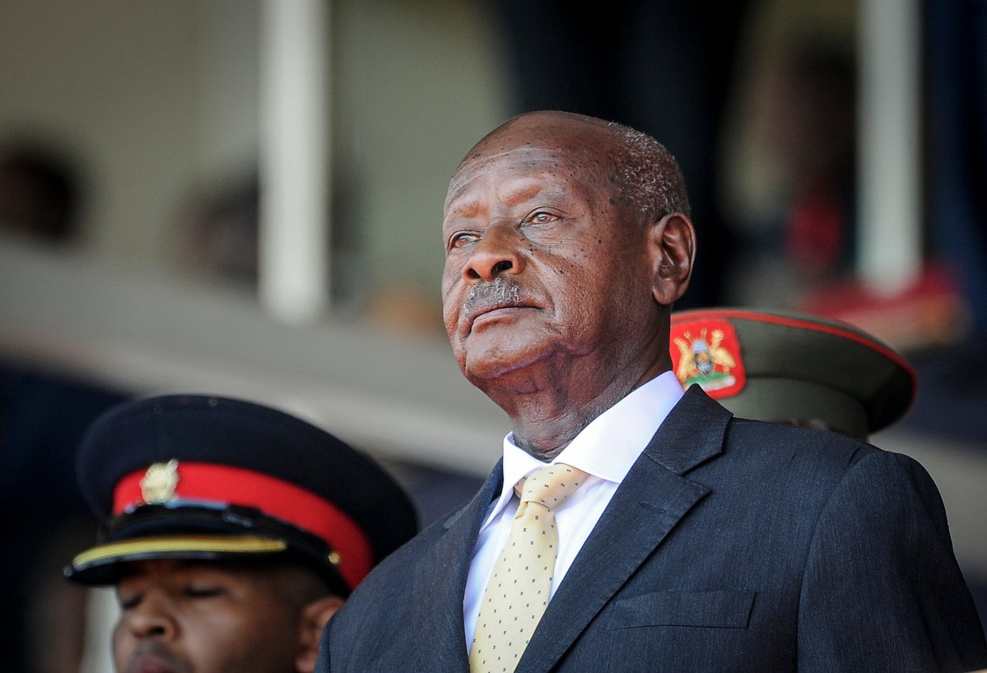 Uganda's longtime president sworn in for another term as his son ...