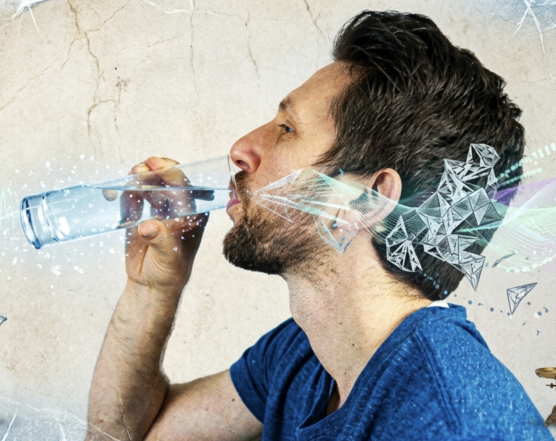Does 100% pure water have a taste?