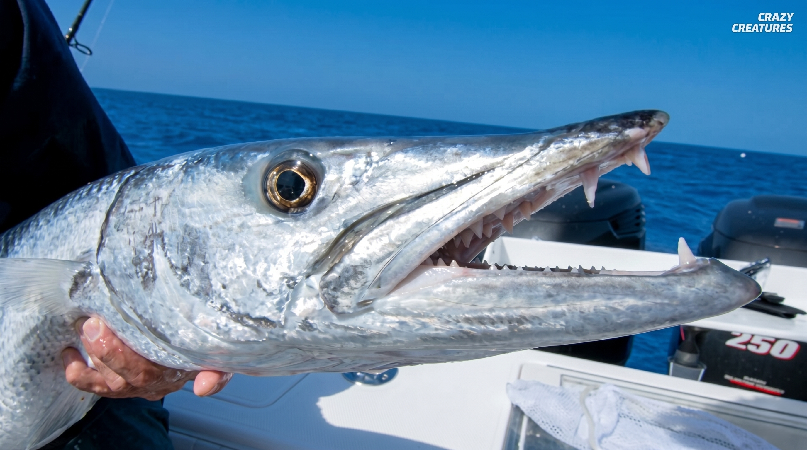 Barracudas slice their enemies in half with one bite