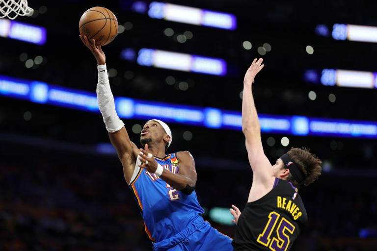 Lakers eliminated by Thunder after crushing Game 4 loss as LeBron James ...