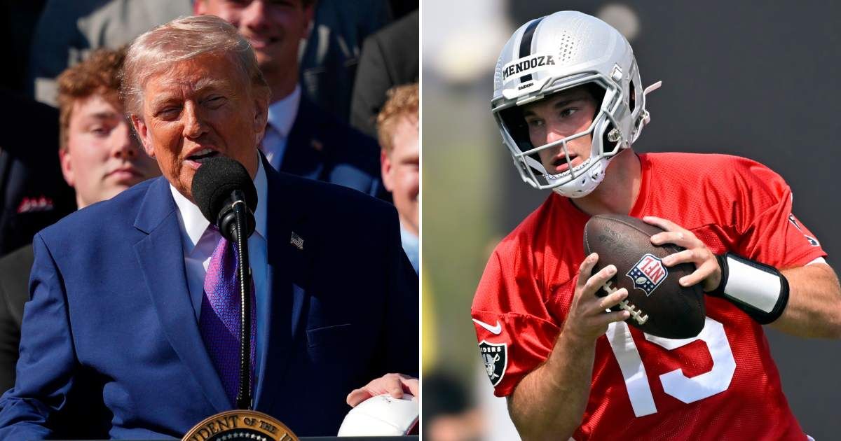 Trump riffs on Indiana QB’s White House no-show, insists top draft pick ...