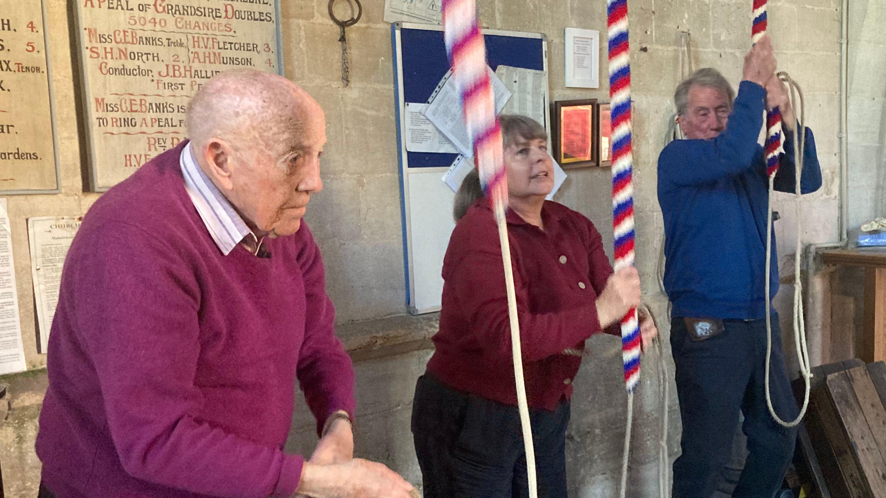 'I've been hooked on bell-ringing for 80 years'