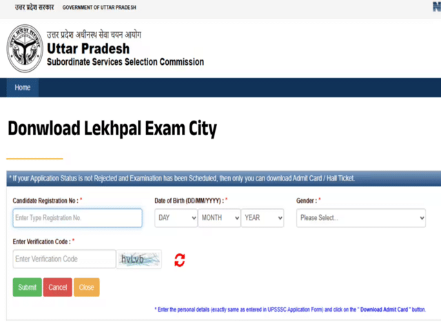 UP Lekhpal exam city out 2026: UP Lekhpal exam city slip released—check ...