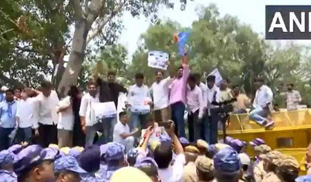 Protests erupt after NEET-UG 2026 exam cancellation amid paper leak ...