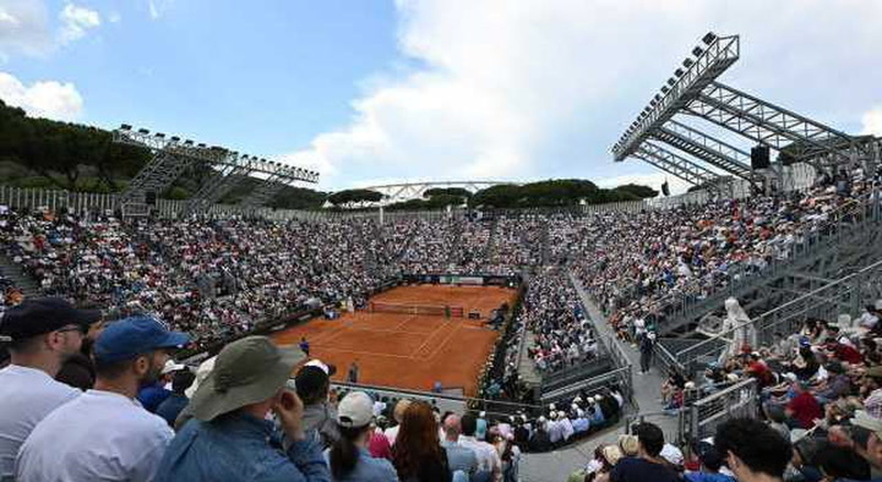 Roma, agli Internazionali di tennis al Foro Italico tra pizza, birra e ...