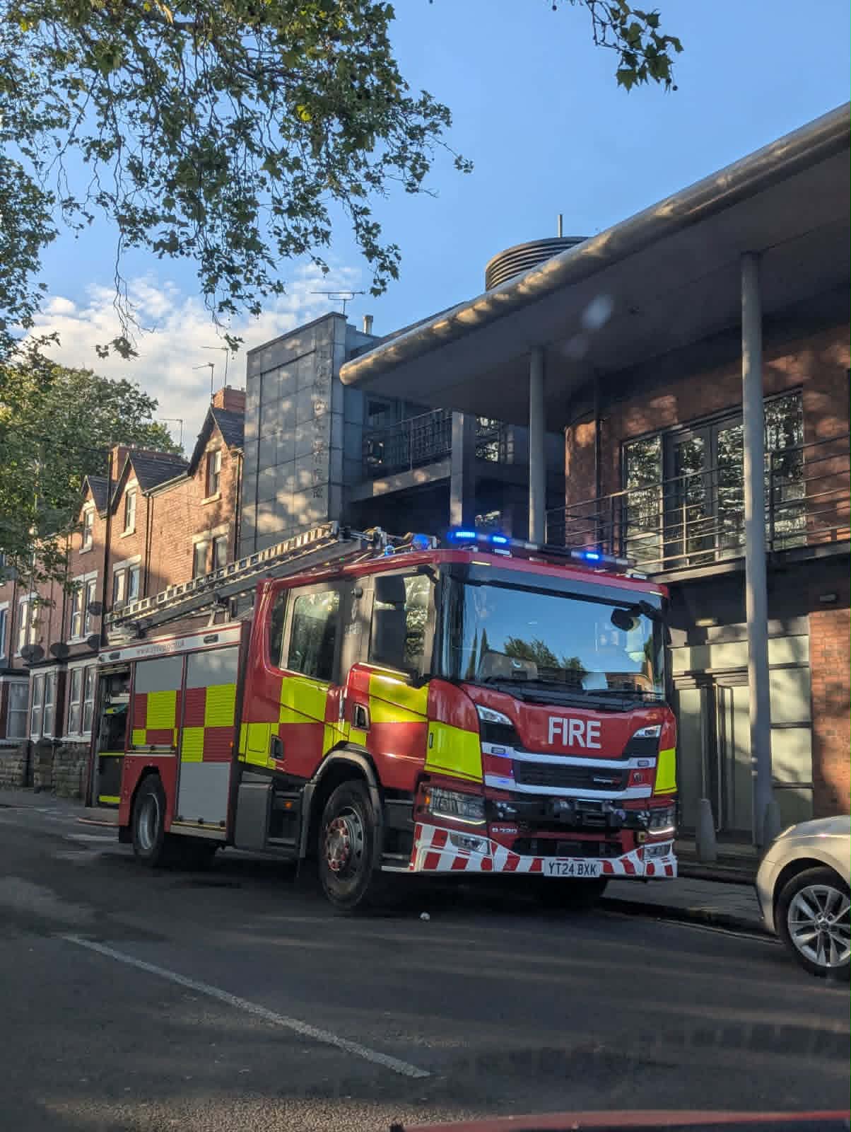 Fire crews tackle Doncaster city centre blaze