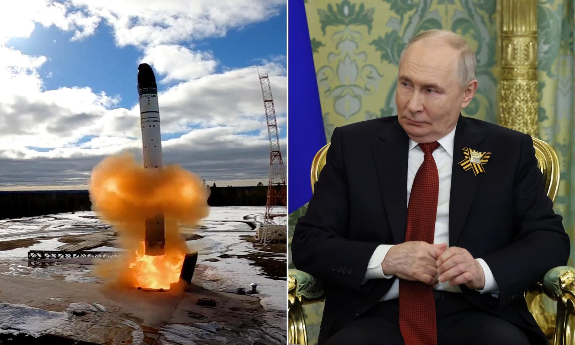 Russia 'looks to have failed latest bid to test launch hypersonic Satan ...