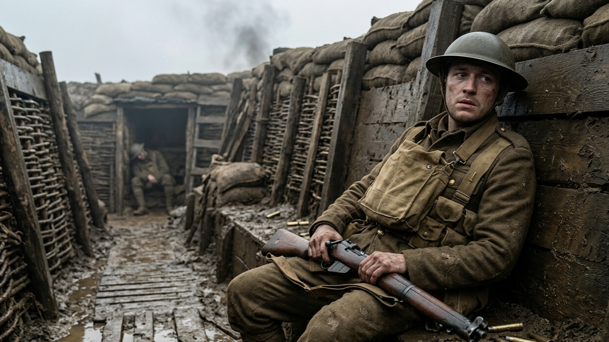 La brutal rutina diaria de un soldado en la Primera Guerra Mundial