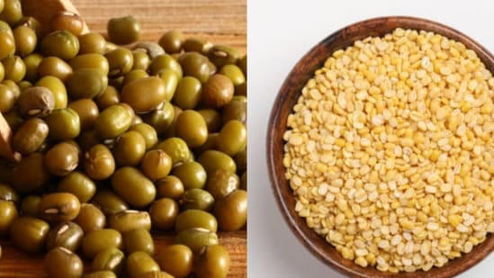 Whole moong vs yellow moong dal explained through texture, cooking ...