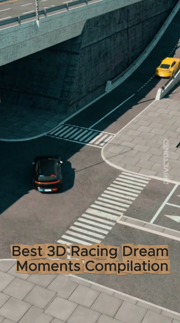 Best 3D racing dream moments compilation