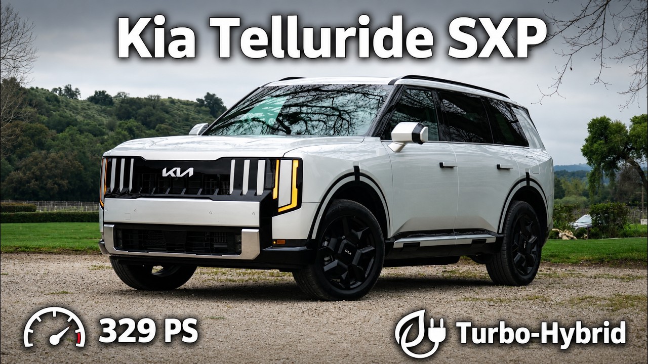 2027 Kia Telluride SXP turbo-hybrid: Komfort, Technik & 329 PS im Check