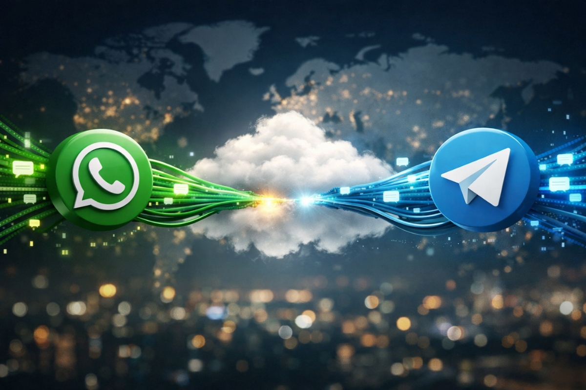 Mensajería universal: cómo conectar WhatsApp y Telegram