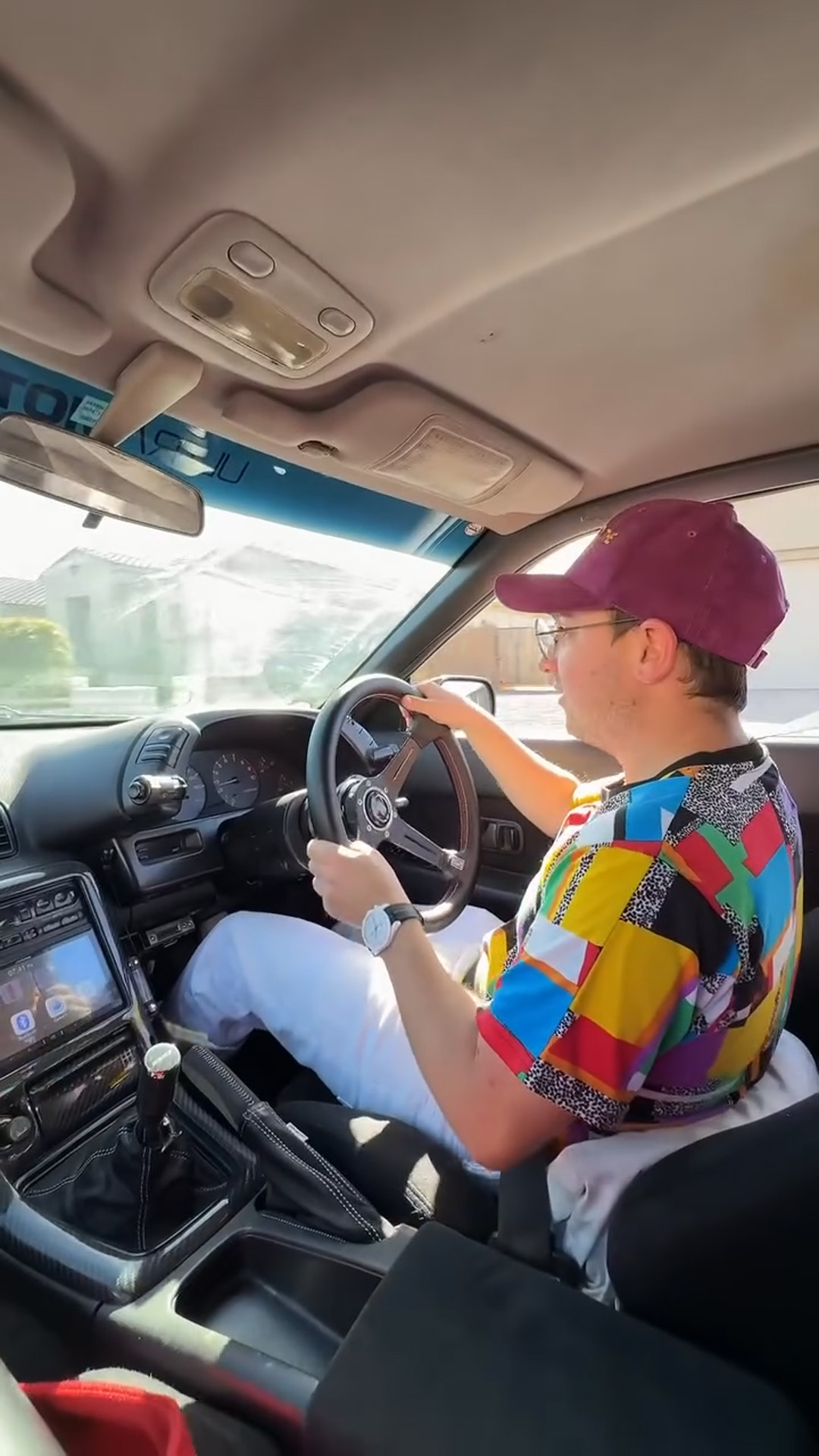 Custom Nissan R32 Skyline GTR features and driving test review