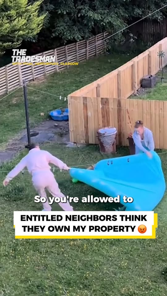 Entitled neighbors think they own my property
