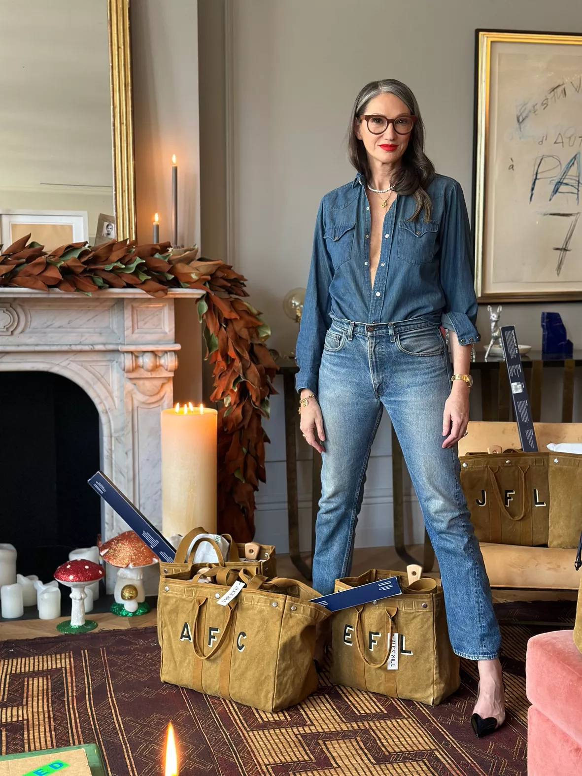 The Alex Mill perfect weekday tote bag is living up to its name