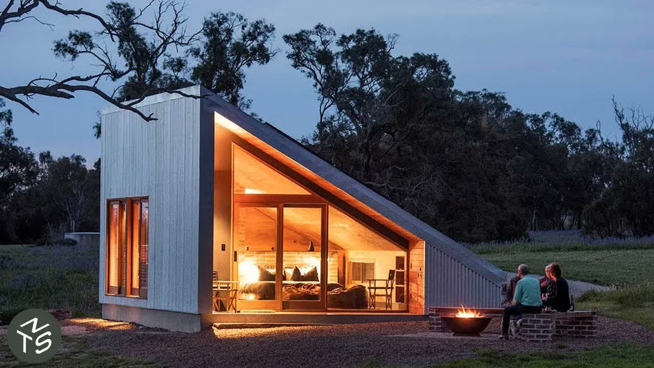 Watch inside one of the most beautiful tiny cabins ever designed