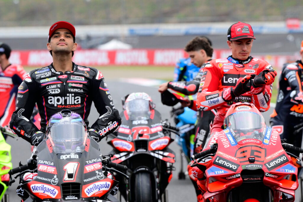 Jorge Martin says Marc Marquez is still his 'main rival' in MotoGP ...