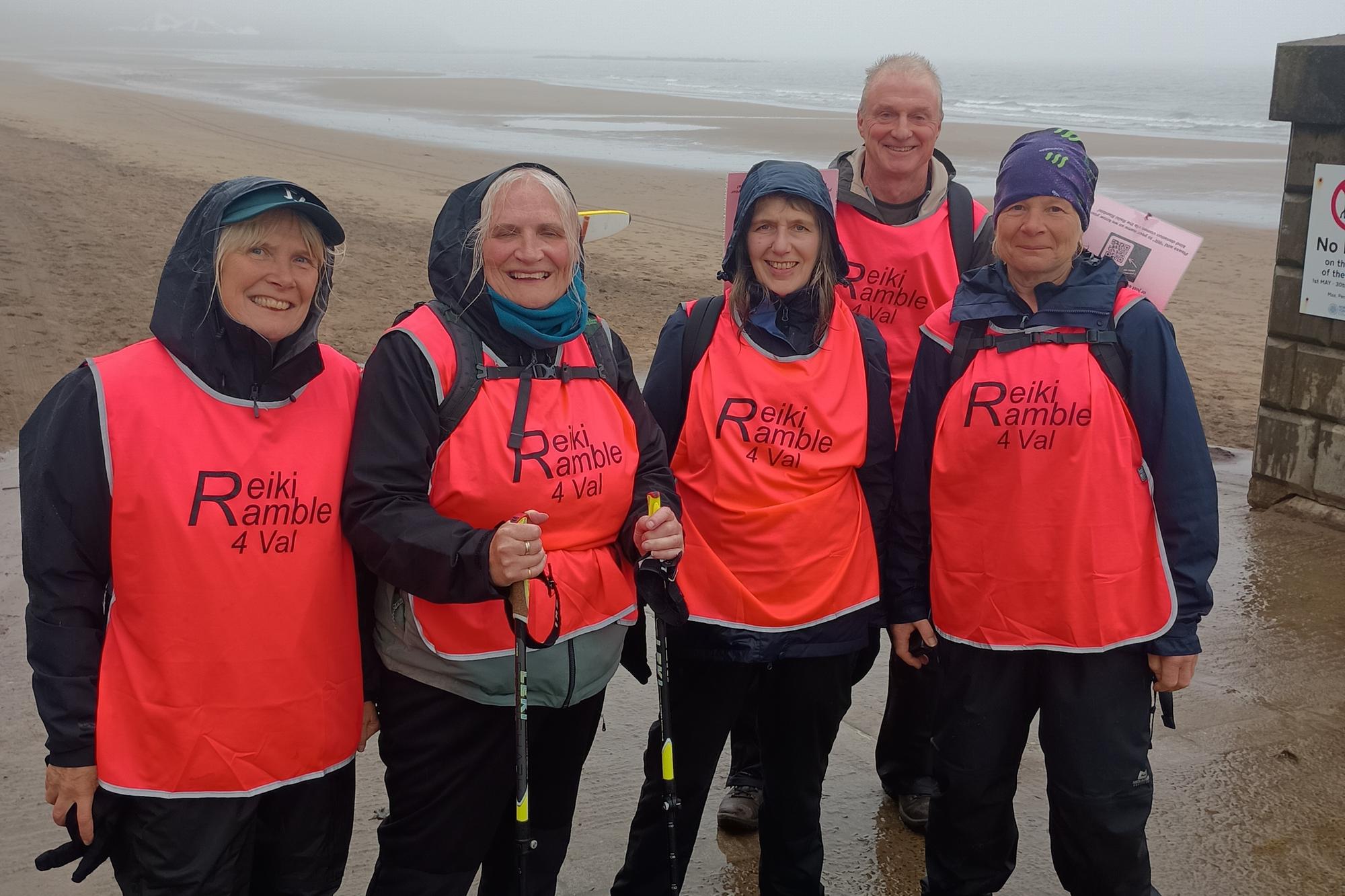 Runswick Bay to Scarborough 'Reiki Ramblers' raise £2,500 for paralysed ...