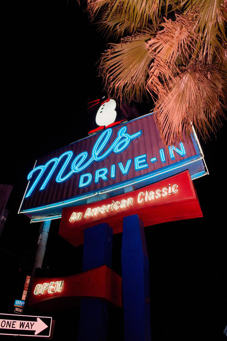 Under a giant penguin sign, this is the diner that marks the end of ...