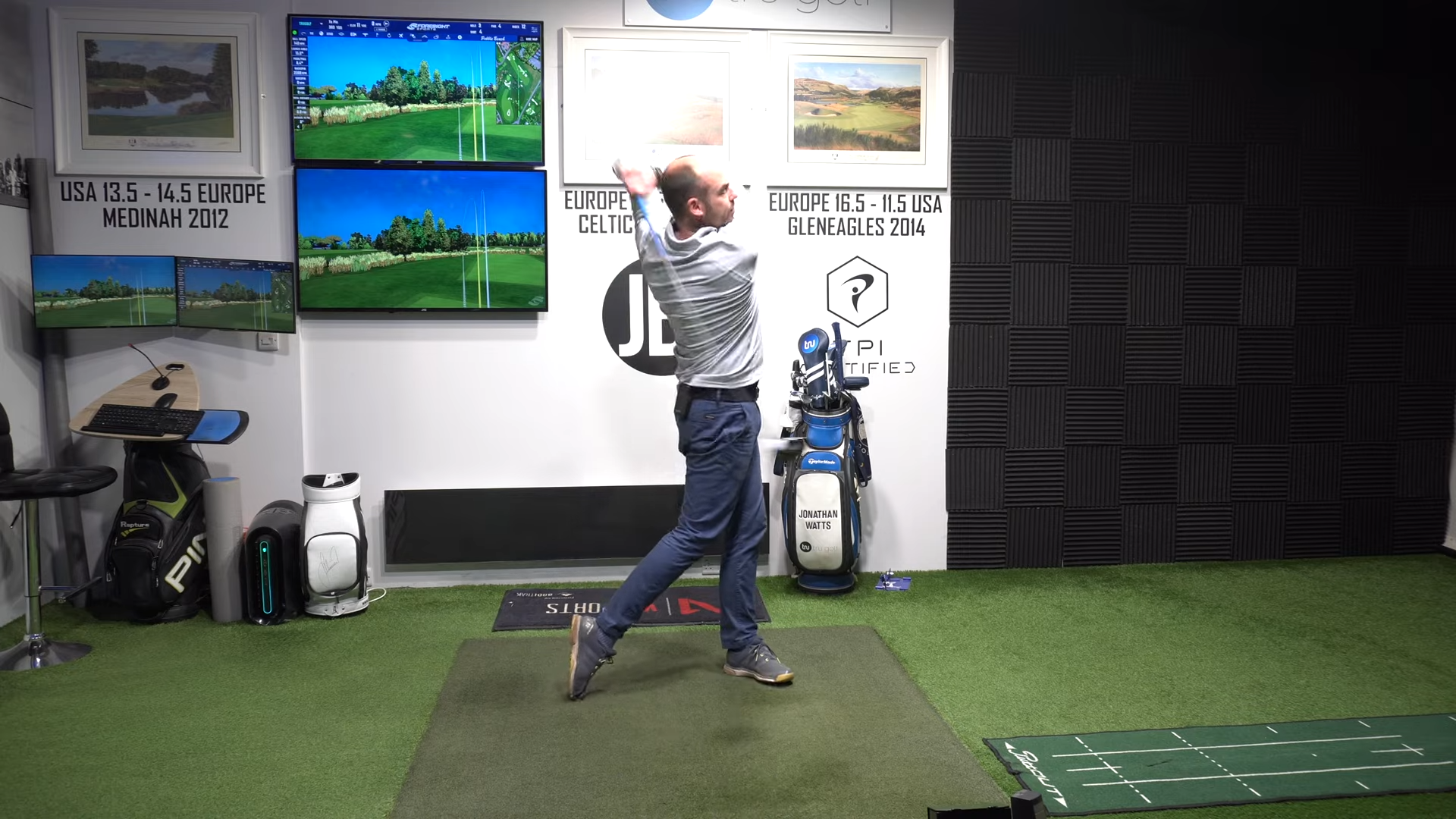 The 2 positions that create better driver swings on the golf course
