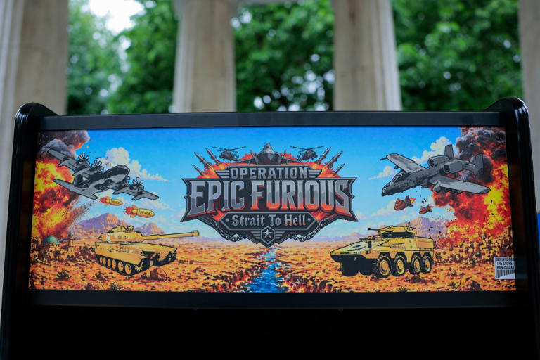 Mysterious Iran war video game appears in Washington DC