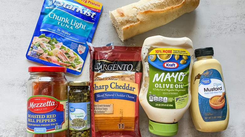 Tuna melt panini recipe