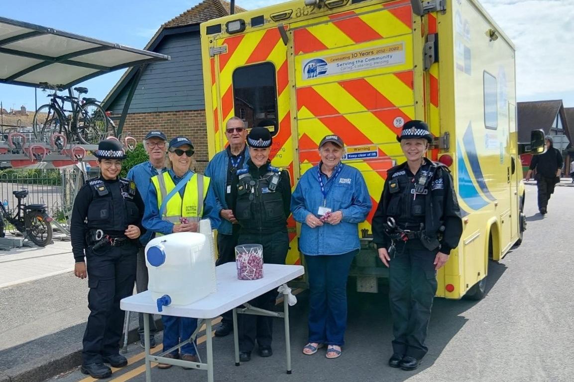 Street pastors project re-launched in Rye