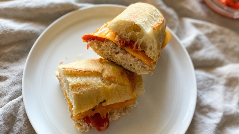Tuna melt panini recipe