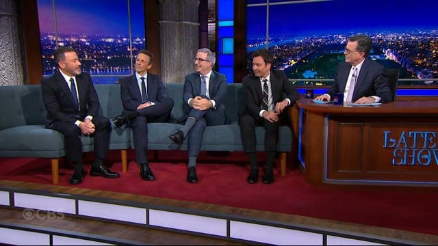 Megyn Kelly unloads on ‘martyrs’ Colbert and Letterman
