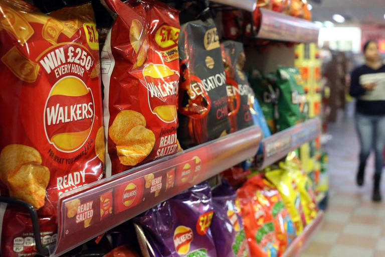 Woman opens packet of Walkers Max crisps and is floored by 'historic' find