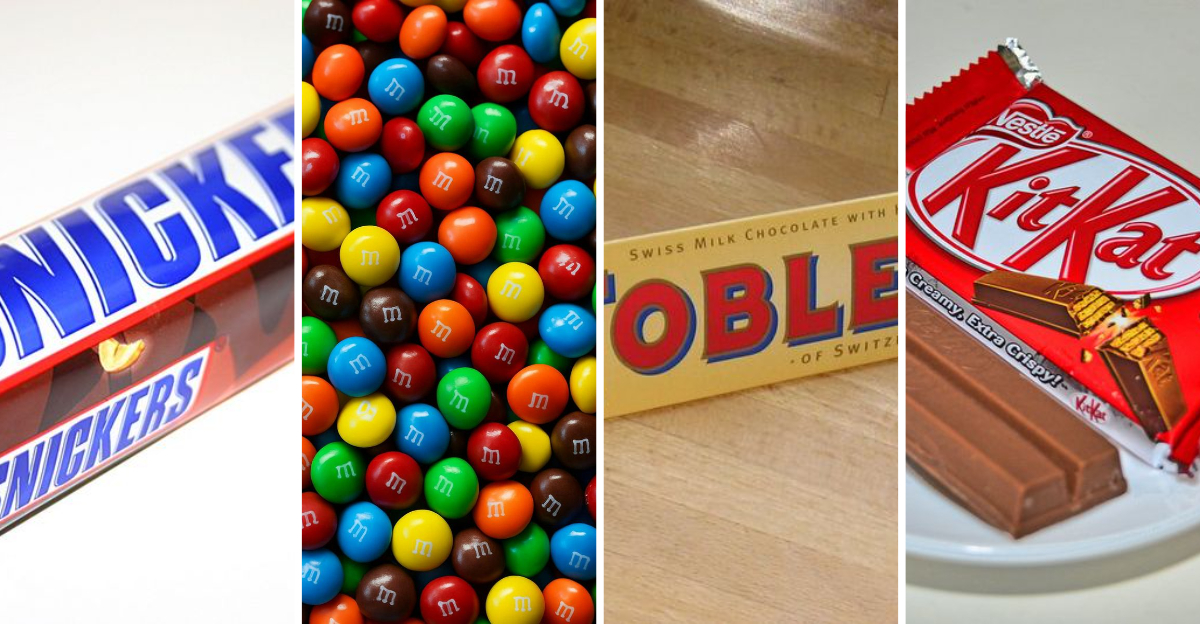 A ranking of the most popular candies from the last 100 years
