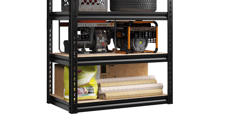 Walmart is selling a 5-foot industrial shelving unit for $27, and it ...