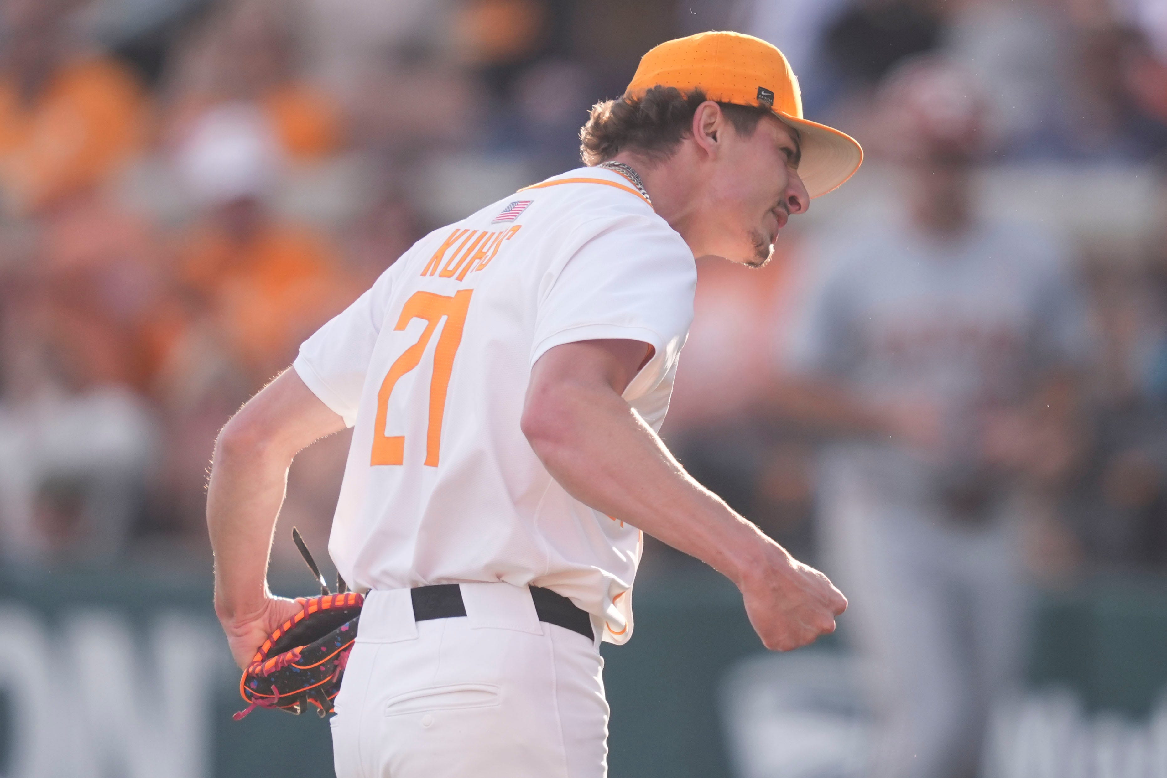 Tegan Kuhns earns SEC pitcher of the week honors after Texas win