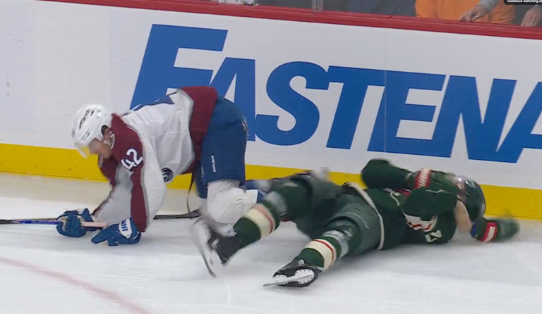 Michael McCarron rips ‘dirty’ Josh Manson for butt-end to face as ...
